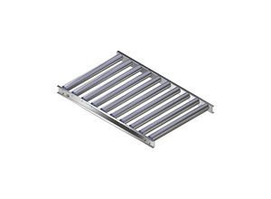 4030127054040 - Gura Leicht-Rollenbahn Aluminiumrahmen mit Aluminiumrollen Bahnbreite 600 mm Achsabstand 100 mm Länge 1 m
