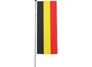 4046675481122 - Mannus Auslegerflagge Länder-Fahne Format 12 x 3 m Belgien