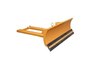 4052462012127 - eurokraft pro Schneeschieber für Gabelstapler Gummischürfleiste Schildbreite 1800 mm