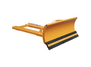 4052462012103 - eurokraft pro Schneeschieber für Gabelstapler Gummischürfleiste Schildbreite 1500 mm