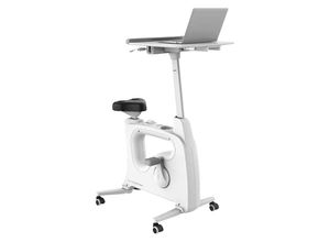 8500574039779 - Kaiserkraft - 659374 flexispot Deskbike mit Tisch weiß