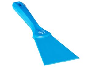 5705022004610 - Vikan Nylon Handschaber 100 mm Handkratzer zur Entfernung von hartnäckigen Verschmutzungen Farbe blau