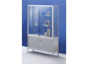 4061753002419 - eurokraft pro Vitrine Ausführung Staufachvitrine Breite 500 mm 1 Drehflügeltür