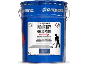 3495880000252 - ampere Bodenmarkierungsfarbe Industry Floor Paint antislip® Inhalt 5 l blau