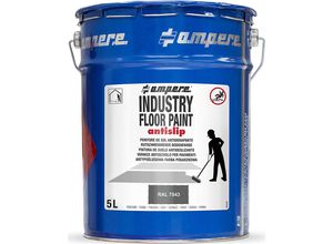 3495880000238 - ampere Bodenmarkierungsfarbe Industry Floor Paint antislip® Inhalt 5 l grau