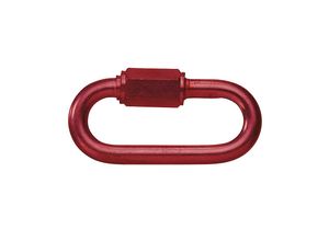 4055381200965 - Verbindungsglied mit Schraubgewinde 6 mm für Nylon-Gütekette VE 10 Stk rot