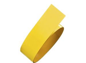 4055381545455 - Bodenmarkierungsband aus Flachstahl Breite 75 mm Rollenlänge 15 m gelb ab 5 Stk kaiserkraft