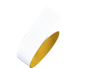 4055381545509 - Bodenmarkierungsband aus Flachstahl Breite 75 mm Rollenlänge 15 m weiß ab 5 Stk kaiserkraft