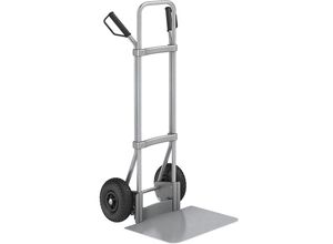 4061753082152 - eurokraft pro Sackkarre verzinkt Schaufel-BxT 450 x 500 mm verzinkt Luftbereifung ab 5 Stk