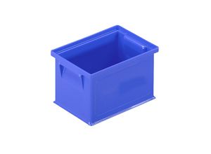 4052939528458 - Stapeltransportkasten LxBxH 210 x 150 x 1225 mm Farbe Blau VE 40 Stk