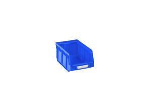 8029926000224 - Sichtlagerkasten aus Polyethylen LxBxH 167 x 105 x 82 mm blau VE 48 Stk