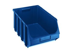 8005646000935 - Sichtlagerkasten selbsttragend LxBxH 610 x 380 x 250 mm VE 4 Stk blau VE 4 Stk