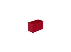 4031022026255 - Einsatzkasten Höhe 63 mm rot LxB 108 x 54 mm VE 50 Stk