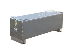 4052462011007 - eurokraft pro Leuchtstoffröhren-Lagerbehälter ALU Volumen 300 l LxBxH 1700 x 465 x 585 mm ab 3 Stk