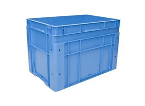 4051513001578 - Euronorm-Stapelbehälter Außen-LxBxH 600 x 400 x 420 mm blau