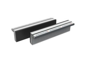 5708997100202 - Magnet-Schraubstockbacken aus gehärtetem Aluminium mit Gummiauflage 1 Paar Backenbreite 100 mm SCANGRIP