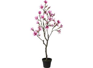 4064118050780 - Magnolienbaum real touch Höhe ca 1350 mm Blüten pink