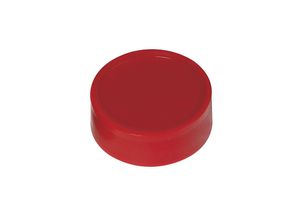 4002390048804 - MAUL Industriemagnet Ø 34 mm 2 kg Haftkraft Ferrit Magnet für hohe Haltbarkeitsansprüche 1 Packung = 10 Stück Farbe rot