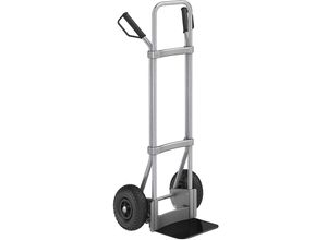 4061753082077 - eurokraft pro Sackkarre verzinkt Schaufel-BxT 280 x 250 mm schwarz Luftbereifung ab 5 Stk