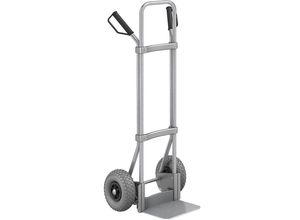 4061753081407 - eurokraft pro Sackkarre verzinkt Schaufel-BxT 280 x 250 mm verzinkt PU-Bereifung ab 5 Stk