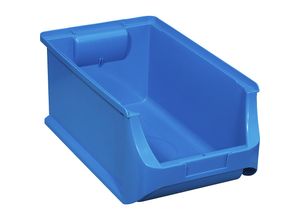 4005187562125 - Sichtlagerkasten LxBxH 355 x 205 x 150 mm VE 12 Stk blau kaiserkraft