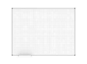 4002390079389 - Raster-Whiteboard MAULoffice 120 x 90cm kunststoffbeschichtet Aluminiumrahmen Raster 20x20mm 4002390079389 Maul