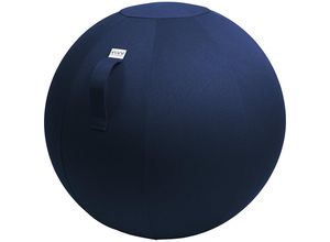 4260534591399 - VLUV LEIV Sitzball Stoffbezug in Canvas-Optik 600 - 650 mm royalblau