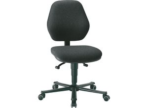 4016849173818 - Arbeitsstuhl Permanentkontakt mit Rollen Stoffbezug bimos