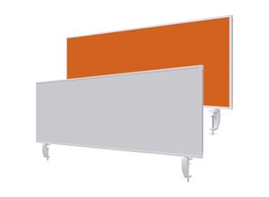 4013695064536 -  magnetoplan Tischtrennwand VarioPin 1116044 1600x500mm orange 4013695064536 Magnetoplan Holtz