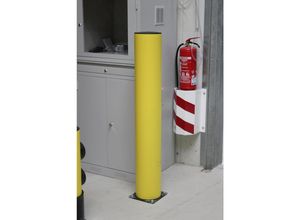 4250912311336 - Dancop International Gmbh - Rammschutz-Poller Spezialkunststoff Durchm 200 mm Höhe 1200 mm zum Aufdübeln gelb