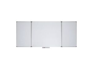 4002390061810 - Whiteboard-Klapptafel MAULstandard grau kunststoffbeschichtet magnethaftend 2 Flügel B 1200 x H 1000 mm