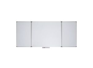 4002390061827 - Whiteboard-Klapptafel MAULstandard grau kunststoffbeschichtet magnethaftend 2 Flügel B 1500 x H 1000 mm