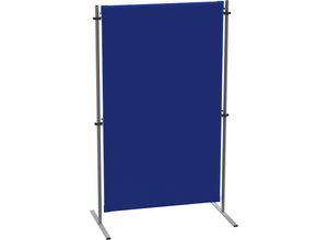 4061753278791 - eurokraft pro Akustik-Trennwand Textil Grundelement BxT 1000 x 650 mm blau