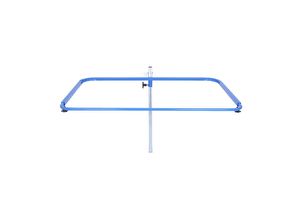 4061753037855 - eurokraft pro Großvolumen Wertstoffsammler Stahl für Volumen 2500 l 1-fach-Wandkonsole