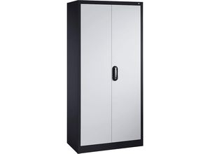 4069361476899 - ACURADO Universalschrank BxT 930 x 500 mm schwarzgrau   weißalu