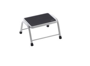 4061753275806 - eurokraft basic Stahlrohr-Tritt Tragfähigkeit 150 kg 1 Stufe