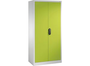 4069361477063 - ACURADO Universalschrank BxT 930 x 500 mm lichtgrau   viridingrün