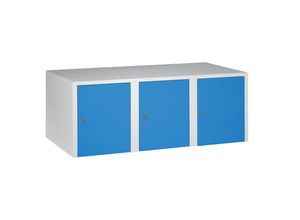 4250618223674 - Aufsatzschrank München 3 Abteile lichtblau Breite 1200 mm Wolf