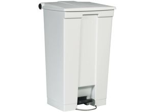 0086876052602 - Tretabfalleimer Industrie aus Polyethylen Volumen 87 l weiß ab 5 Stk Rubbermaid
