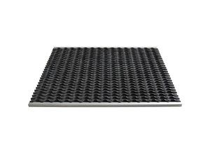 4260061893850 - Schmutzfangmatte Eazycare Wave 785x585cm aluminium schwarz