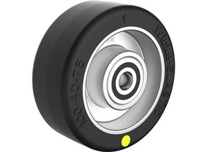4053357997253 - ESD-Rad aus Elastikgummi Rad-Ø x Breite 100 x 40 mm Achs-Ø 12 mm Wicke