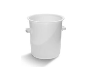 4260126612037 - Rundtonne aus HDPE lebensmittelecht Volumen 75 l Höhe x Außen-Ø oben 535 x 515 mm ohne Deckel ab 5 Stk kaiserkraft