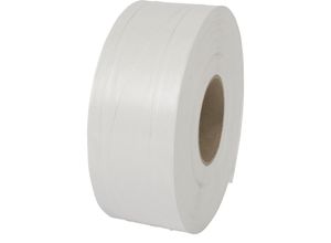 4260270821682 - Nassklebeband fadenverstärkt 2 Längsfäden 1 Sinusfaden VE 12 Rollen weiß Bandbreite 70 mm ratioform