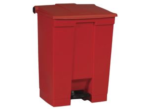 0086876052893 - Tretabfalleimer Industrie aus Polyethylen Volumen 68 l rot ab 5 Stk Rubbermaid