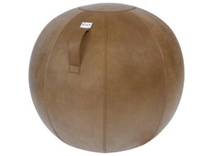 4260534590897 - VLUV VEEL Sitzball Mikrofaser-Kunstleder 700 - 750 mm cognac