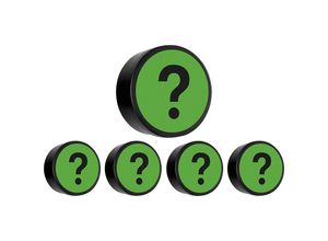 8712752103817 - Rundmagnet QUESTION Ø 35 mm VE 10 Stk grün kaiserkraft