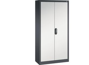 4069361474390 - ACURADO Universalschrank BxT 930 x 400 mm schwarzgrau   lichtgrau ab 2 Stk C+P