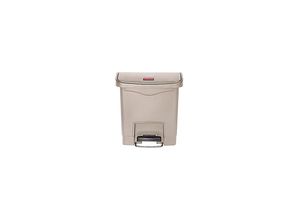 0086876223897 - Tretabfalleimer Slim Jim 1883455 Kunststoff 15l beige 0086876223897 Rubbermaid