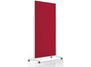 4013695062525 - Design-Moderationstafel VarioPin Tafelformat 1800 x 1000 mm Filz rot