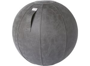 4260534591948 - VLUV VEGA Sitzball veganes Kunstleder 600 - 650 mm dunkelgrau